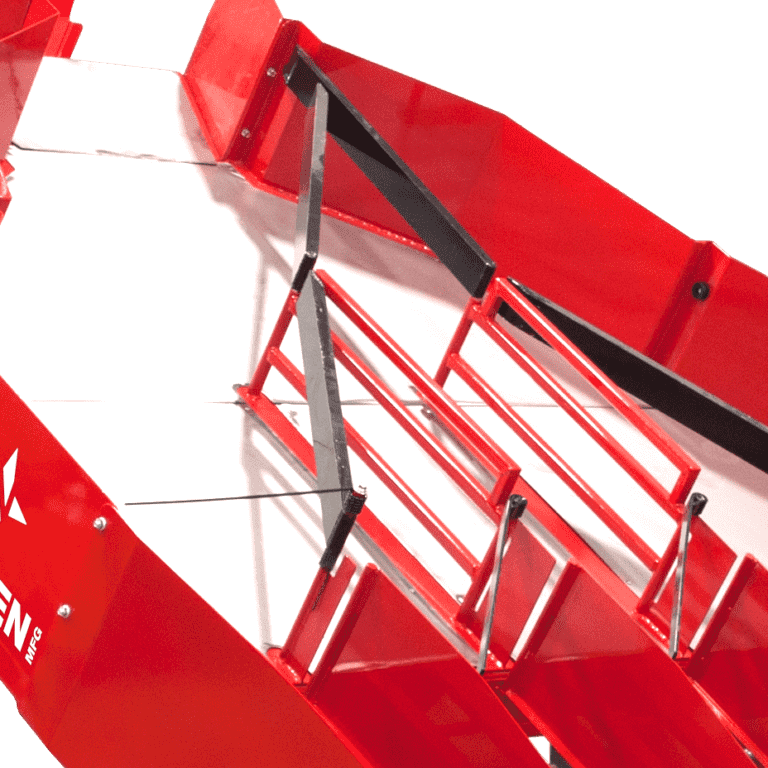 AE10 Bale Accumulator | 10 Square Bales On Edge | Norden MFG